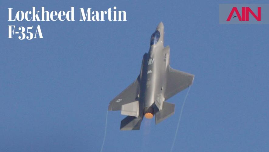 Lockheed Martin F-35 | Aviation International News